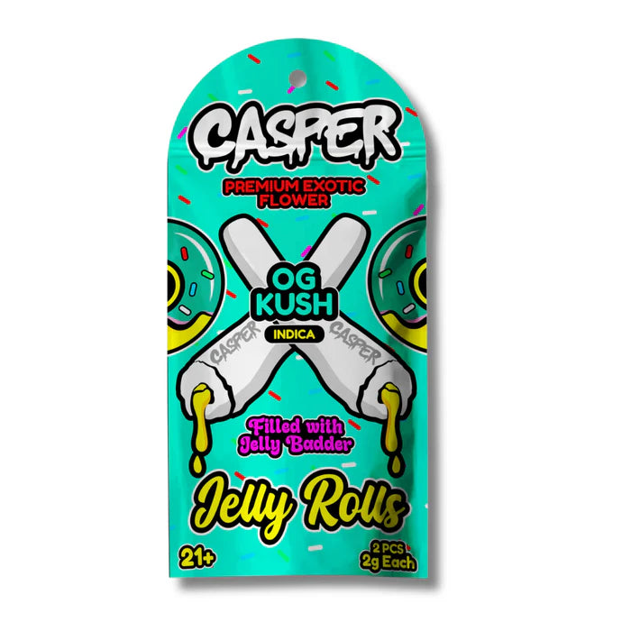 Casper Premium Exotic Flower Filled with Jelly Badder Jelly Rolls ...