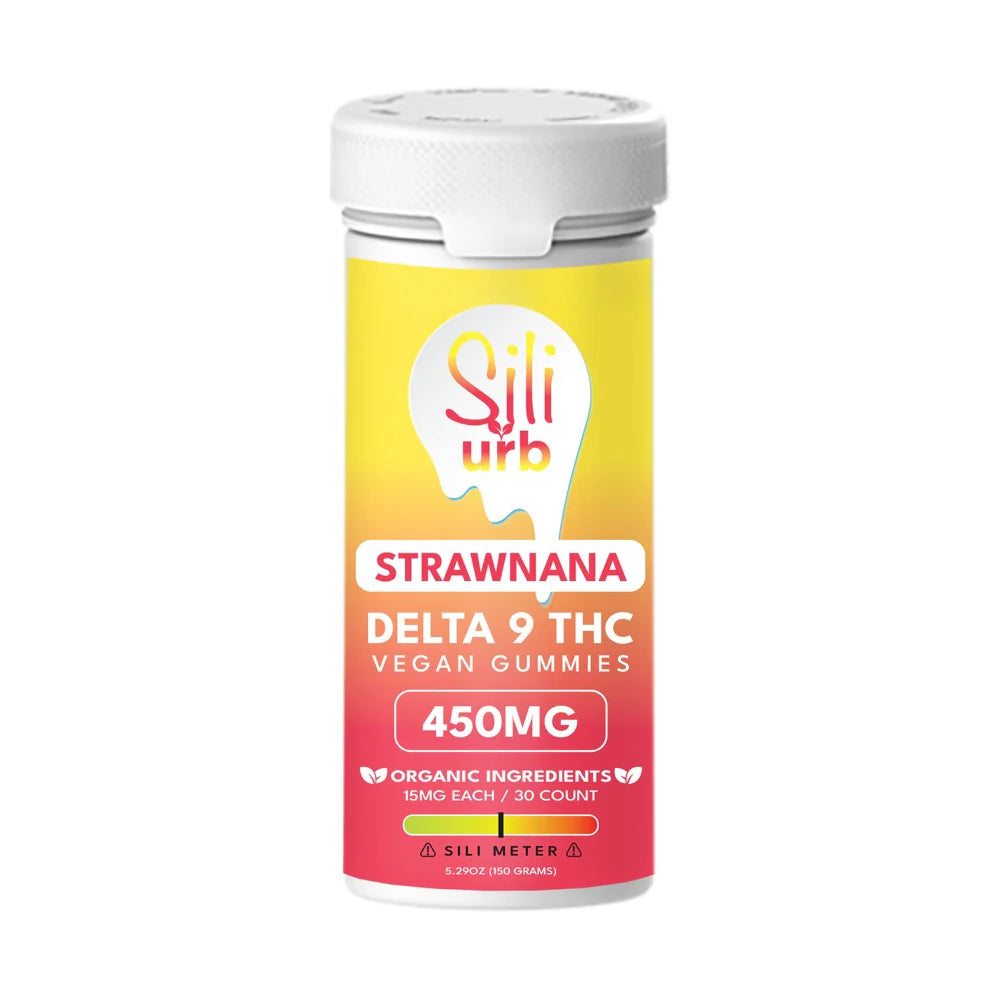Sili x Urb D9 THC Gummies 450MG 30 Count | ExoticsDispo